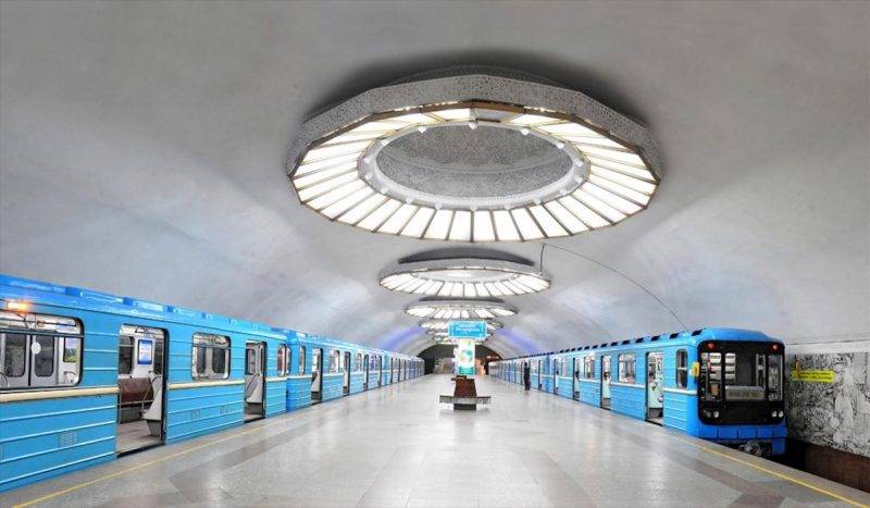 Yer altı sanat müzesini andıran Taşkent Metrosu - Gezelim