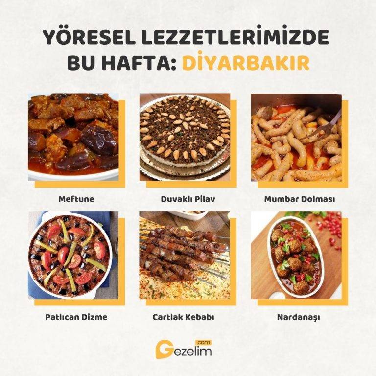 Yöresel lezzetler: Diyarbakır'ın en sevilen yemekleri - Gezelim